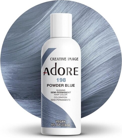 Adore Creative Image Semi-Permanent Hair Color - 198 POWDER BLUE - Haircolor Dye - ShopStyle
