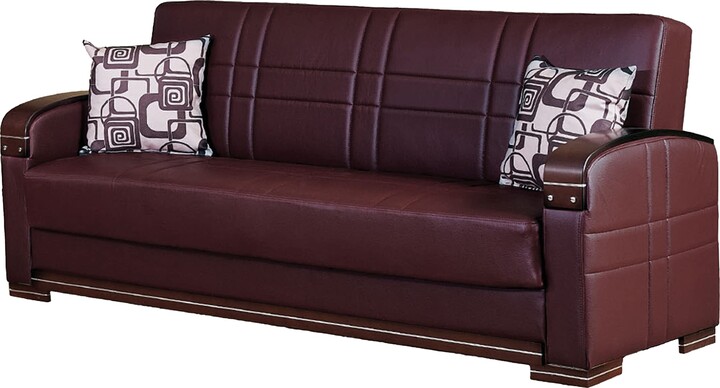 BEYAN Manhattan Collection Modern Living Room Convertible Folding Sofa ...