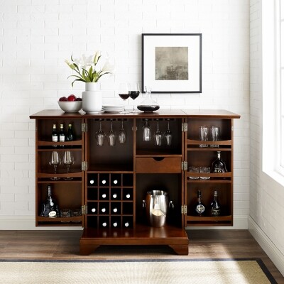 Alexandria Expandable Bar Cabinet - ShopStyle