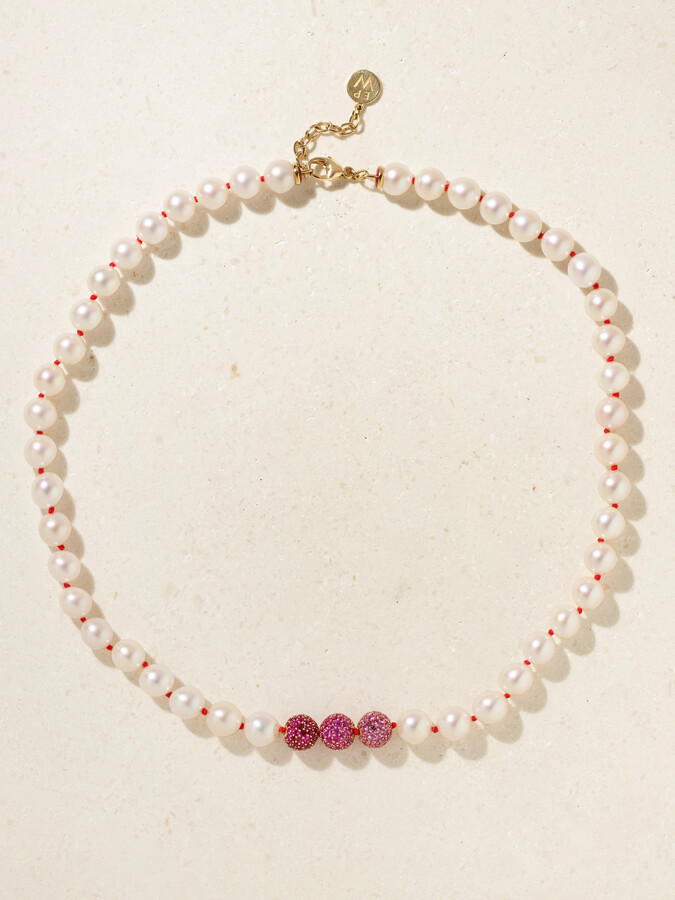 Emily P. Wheeler - + Net Sustain The Layering Pearls 18-karat Recycled ...