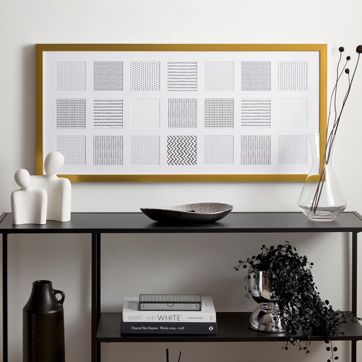 Dunelm XL Multi Photo Frame Gold - ShopStyle