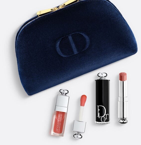 Christian Dior Addict Pouch Addict Lip Glow Oil And Lipstick ...