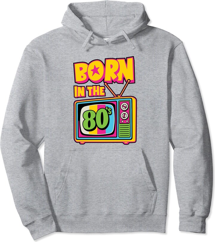 Totally Rad 80s Design Born In The 80s Women Men Retro Vintage TV ...
