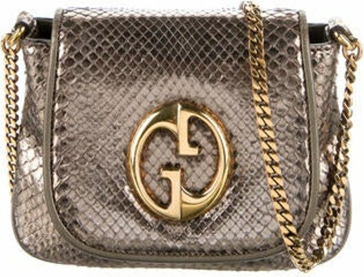 Gucci Small Python 1973 Chain Bag - ShopStyle