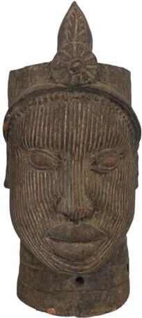 Ethnika Home Decor And Antiques Terra cotta King Head of Oni Yoruba ...