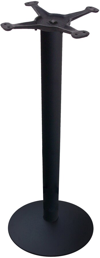 JI Bases 18-inch Domed Round Cast-iron Barheight Base with 3-inch ...