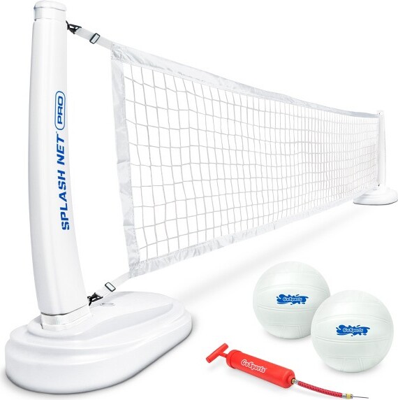 GoSports Splash Net PRO Pool Volleyball Net - Includes 2 Water ...