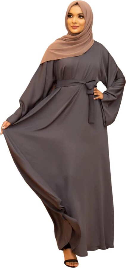 Greatfool Abaya Muslim Woman Premium Quality - Abaya Type Jilbeb Muslim ...