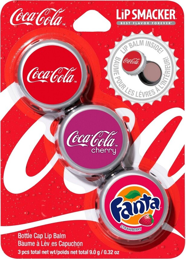 Lip Smacker Coca Cola Bottle Cap Lip Balm - Trio Pack - 0.2oz - ShopStyle