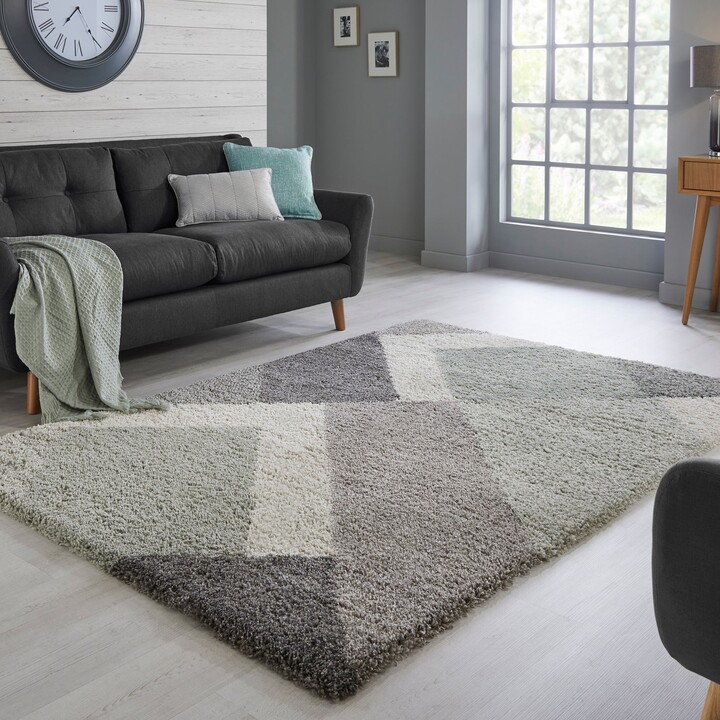 Dunelm Kampala Berber Rug Kampala Green - ShopStyle