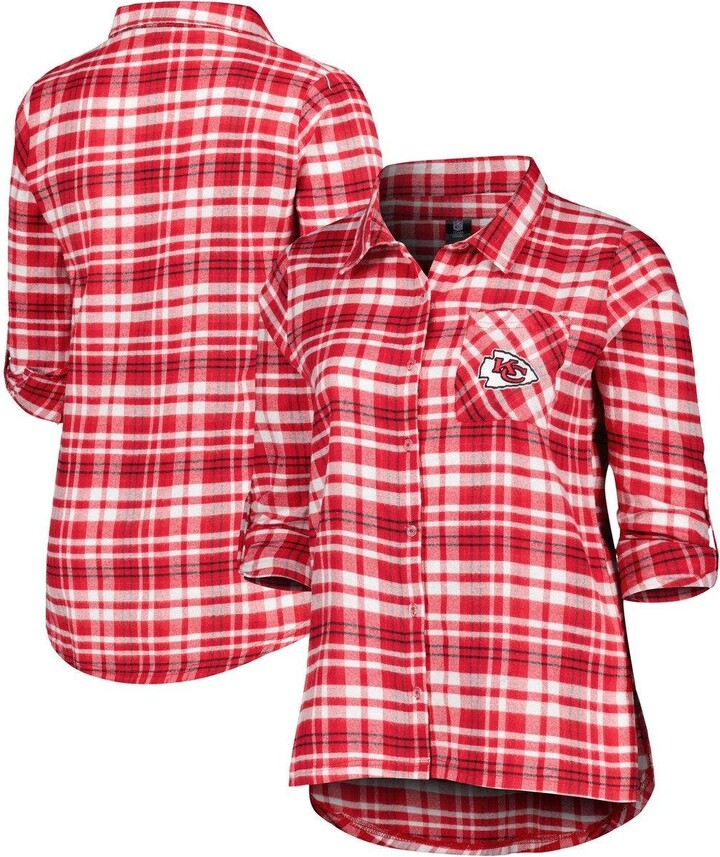 Women's Concepts Sport Red Kansas City Chiefs Plus Size Mainstay ...