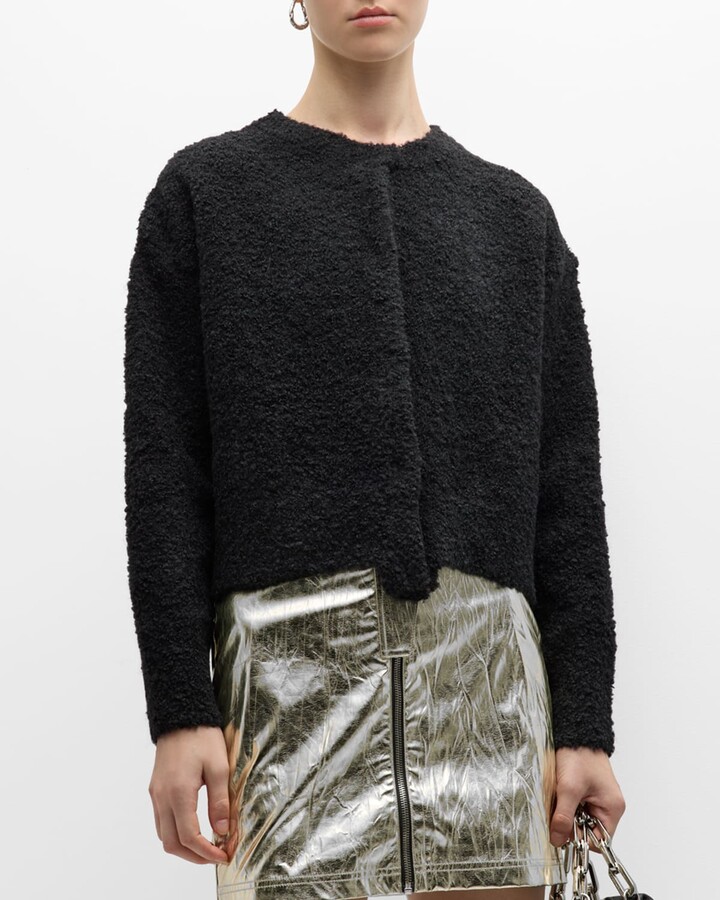 Studio Tomboy X Metallic Quilted Combo Cardigan - ShopStyle