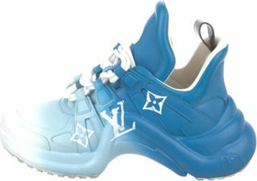 Louis Vuitton Leather Chunky Sneakers - ShopStyle