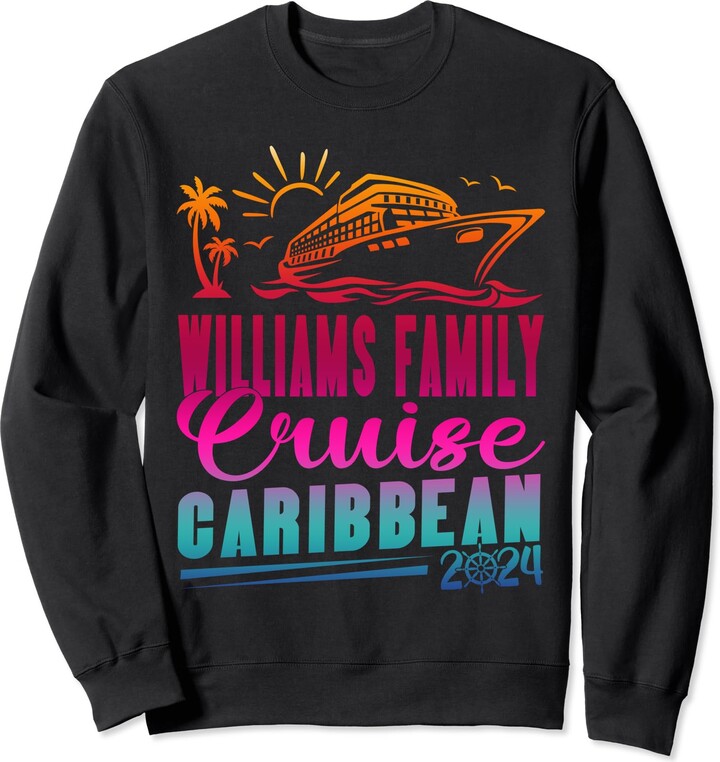 Caribbean Family Cruise Shirts 2024 Boat Cruising Williams Family ...