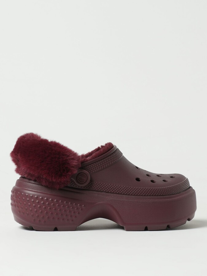 Crocs High Heel Shoes Woman color Cherry - ShopStyle Platforms
