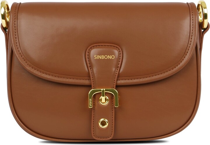 SINBONO - Medium Fiona Bag Dark Brown - ShopStyle