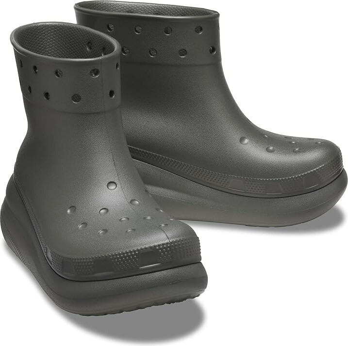 Crocs Crush Rain Boot (Dusty Olive) Shoes - ShopStyle