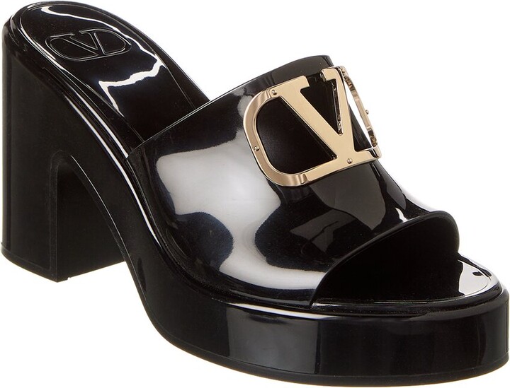 Valentino Vlogo 80 Rubber Platform Sandal - ShopStyle