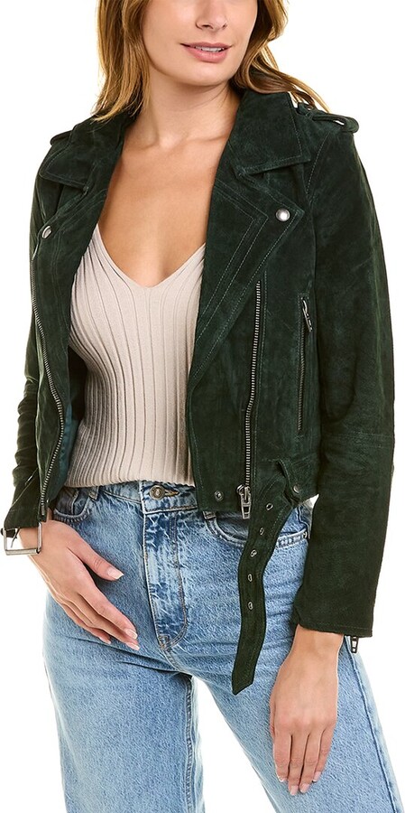 Blank NYC Suede Moto Jacket - ShopStyle
