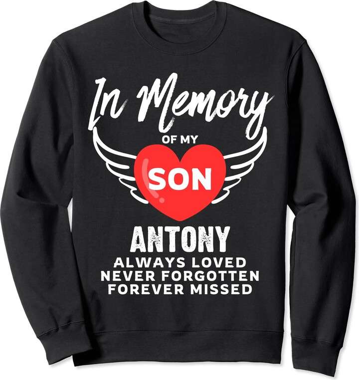 In Memory of Son Customized Personalized Gifts In Memory of Son Antony ...