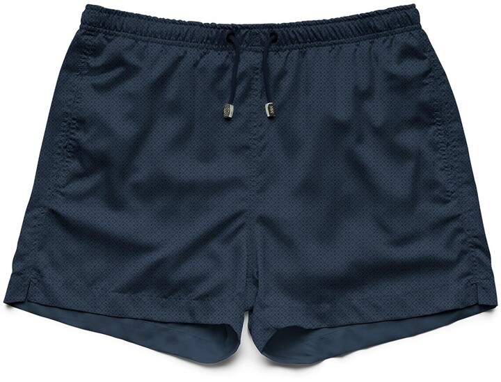 Marwida Recycled Deep Sea Waves Swim Trunks - ShopStyle