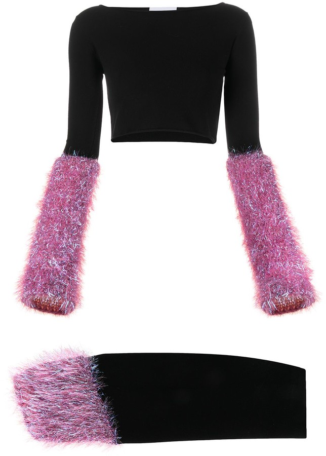 Antonella Rizza Knitted Two-Piece Set - ShopStyle Tops