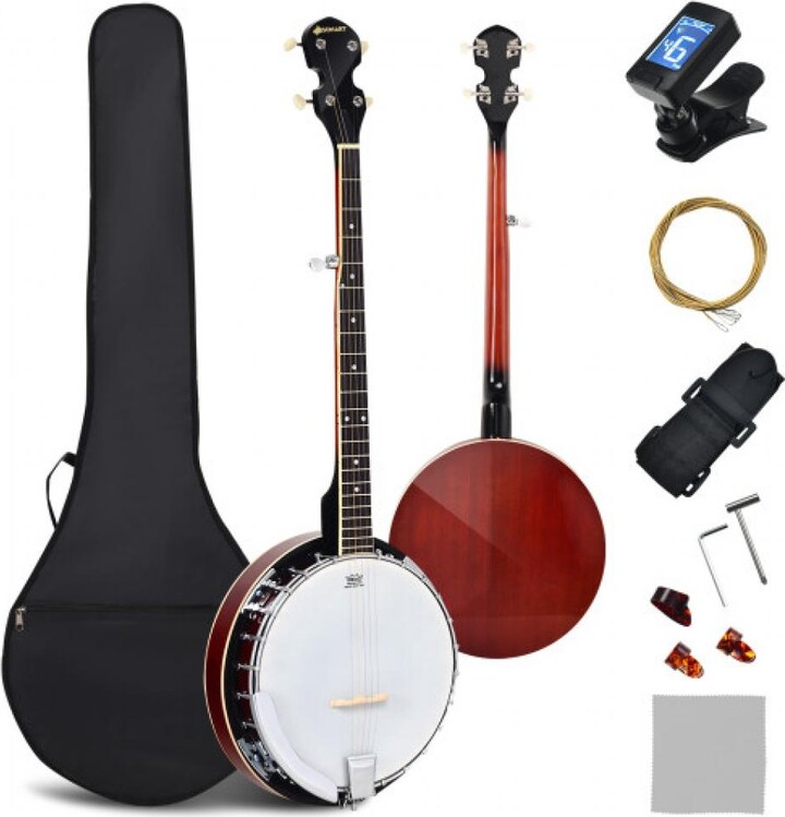 Hivvago 5-String Geared Tunable Banjo with case - ShopStyle Bricks ...