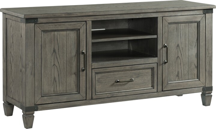 The Gray Barn Georgia Brushed Pewter 60-inch Media Console - ShopStyle