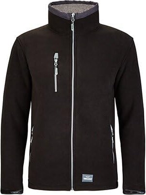 TROJAN Tradesman Bonded Fleece Black/Grey L - ShopStyle Jackets