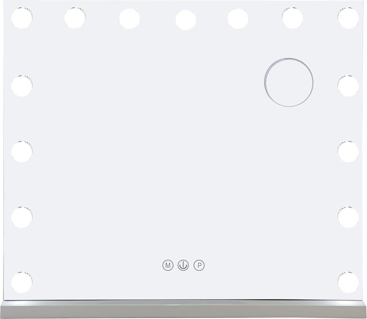 Hollywood Vanity Mirror With 15 LED Light Bulbs - ShopStyle