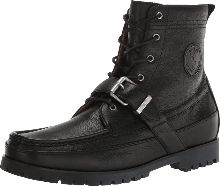 Polo Ralph Lauren Ranger Boot Black 1 8 D (M) - ShopStyle