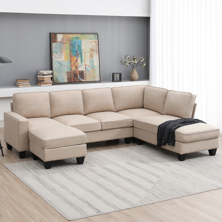 Modern L-shaped Sectional Sofa - ShopStyle