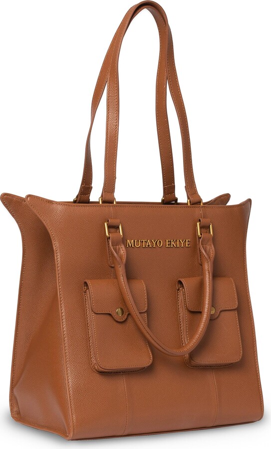 Mutayo Ekiye Women's The Ada Tote Bag - Brown - ShopStyle