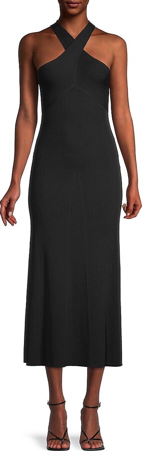 Line & Dot Dre Criss-Cross Midi Dress - ShopStyle