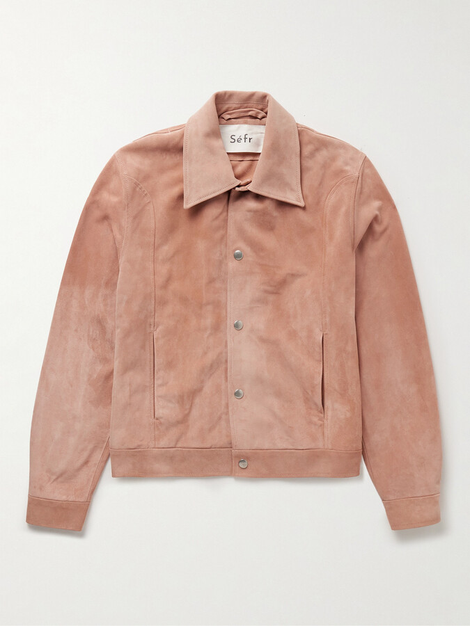Séfr Enzo Suede Jacket - ShopStyle