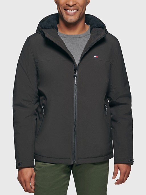 Tommy Hilfiger Soft Shell Hooded Jacket - ShopStyle