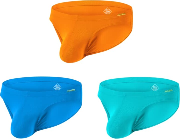 BIATWOWR Breathable Mens Sexy Bulge Enhancing Underwear Bulge Pouch ...