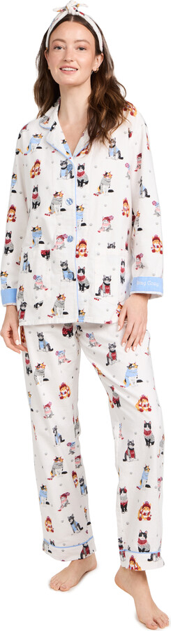 PJ Salvage Stay Cozy Flannel PJ Set - ShopStyle Pajamas