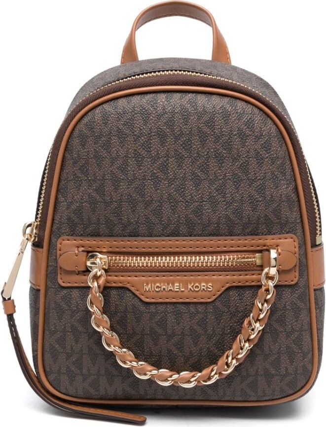 Michael Kors Elliot extra-small pebbled-leather backpack - ShopStyle