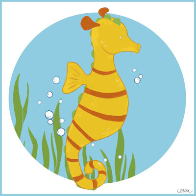 Sunside Sails Sally The Seahorse - ShopStyle Bookcases & Shelves