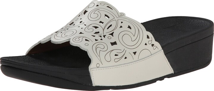 FitFlop Women's Flora Slide Flip Flop - ShopStyle Sandals