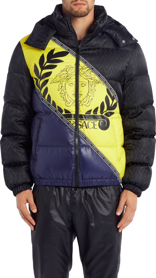 Versace Medusa Quilted Jacket - ShopStyle