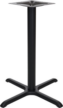 BFM Seating STB Black 30x30" Cross Indoor Bar Height Table Base Bolt-On Plate - ShopStyle