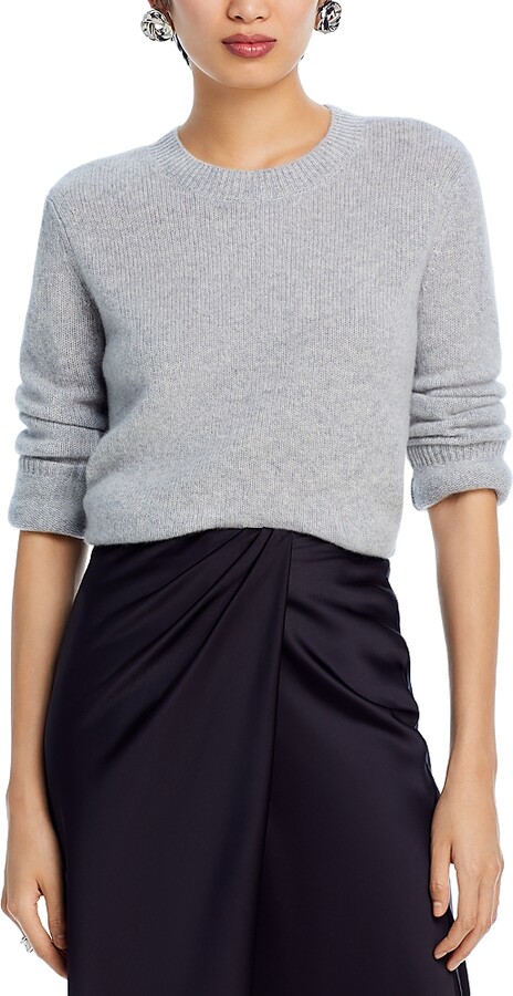 C by Bloomingdale's Cashmere Boxy Crewneck Sweater - Exclusive - ShopStyle