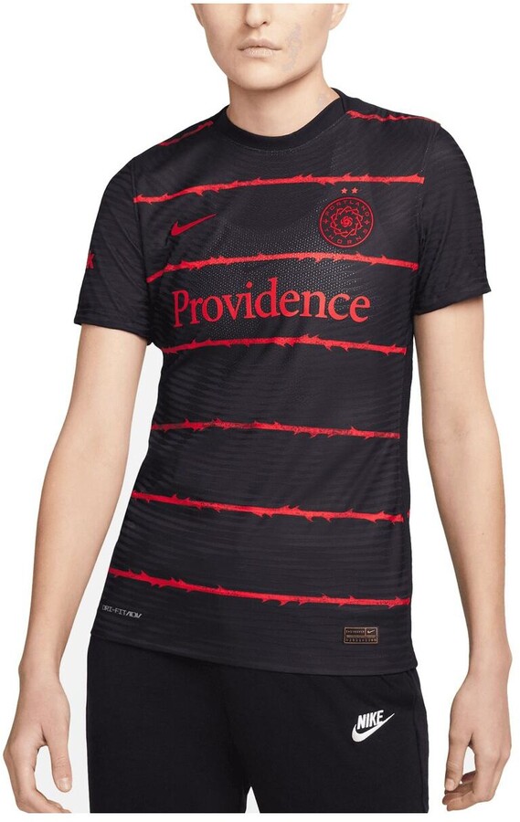 Nike Women's Black Portland Thorns Fc 2021/22 Authentic Home Match ...
