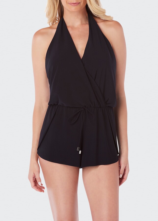 Miraclesuit Bianca One-Piece Swim Romper - ShopStyle