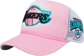 Men's Pro Standard Pink Los Angeles Lakers Washed Neon Foam Trucker ...