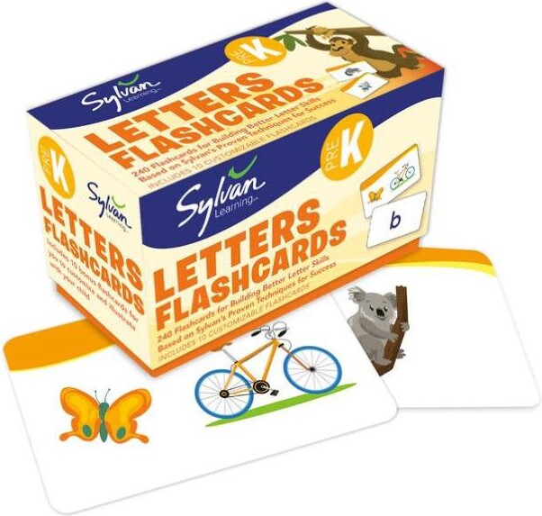 Barnes & Noble Pre-k Letters Flashcards by Sylvan Learning - ShopStyle ...