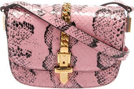 Gucci Python Mini Sylvie 1969 Shoulder Bag - ShopStyle