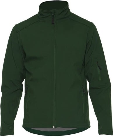Gildan Mens Hammer Soft Shell Jacket (Forest Green) - Green - ShopStyle